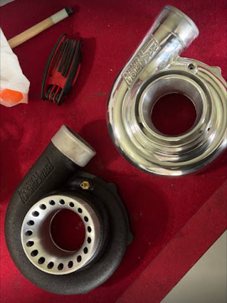 Precision Jet Fighter Compressor Cover (T51R Mod) - CEA Billet Wheel ...