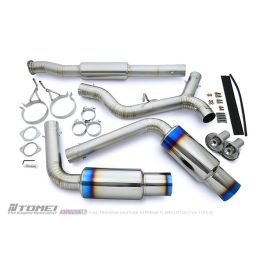 2011-2021 WRX & STi Tomei Expreme Ti Titanium CAT Back Dual Exhaust ...